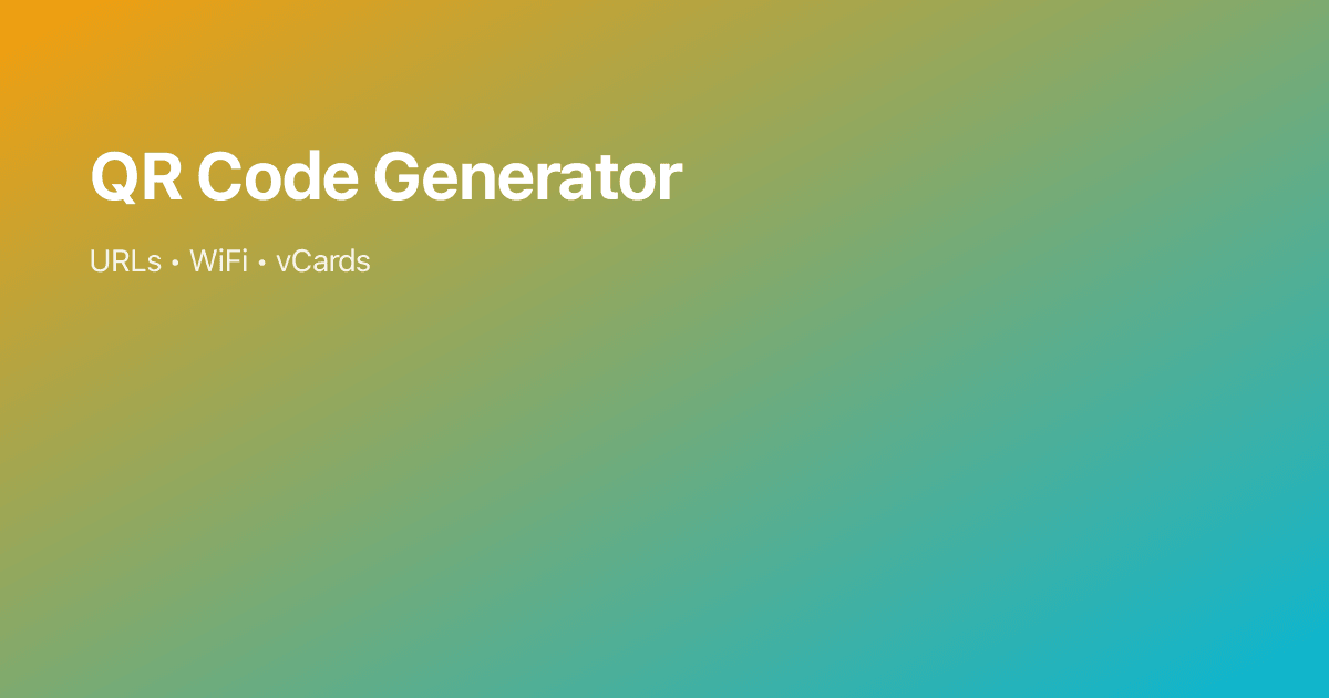QR Code Generator - Create QR Codes for Free | Us5.com